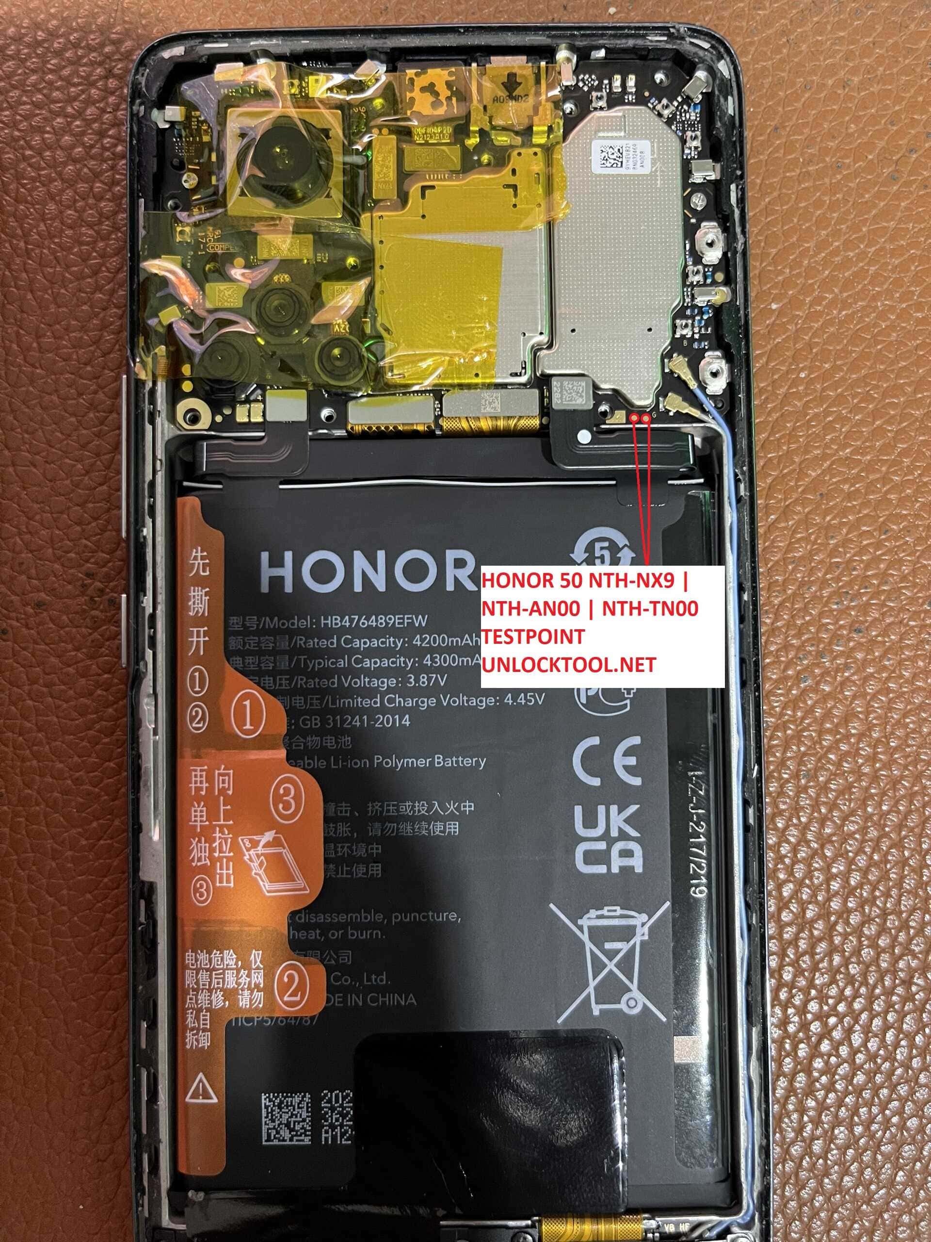 Honor 20i Test Point TP | Test Point UnlockTool