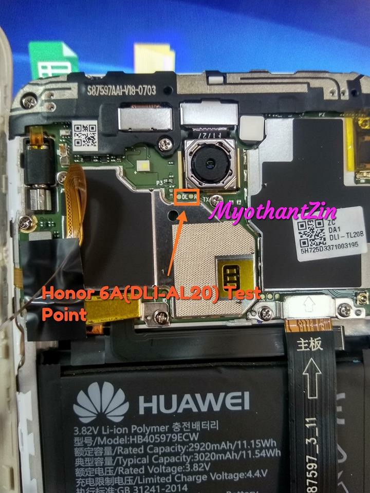 Honor 6A(DLI-AL20) | Test Point UnlockTool