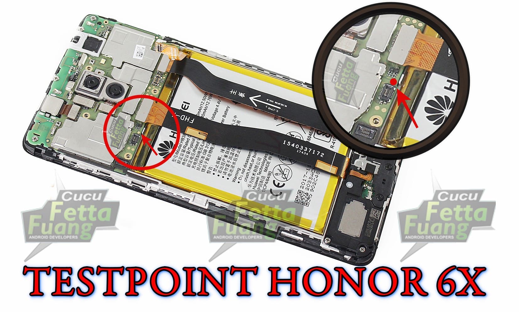 Honor 6X BLN- AL20 ,AL40, AL00 | Test Point UnlockTool