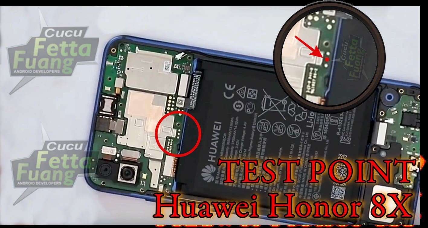 Honor 8x JSN-LX1 | Test Point UnlockTool