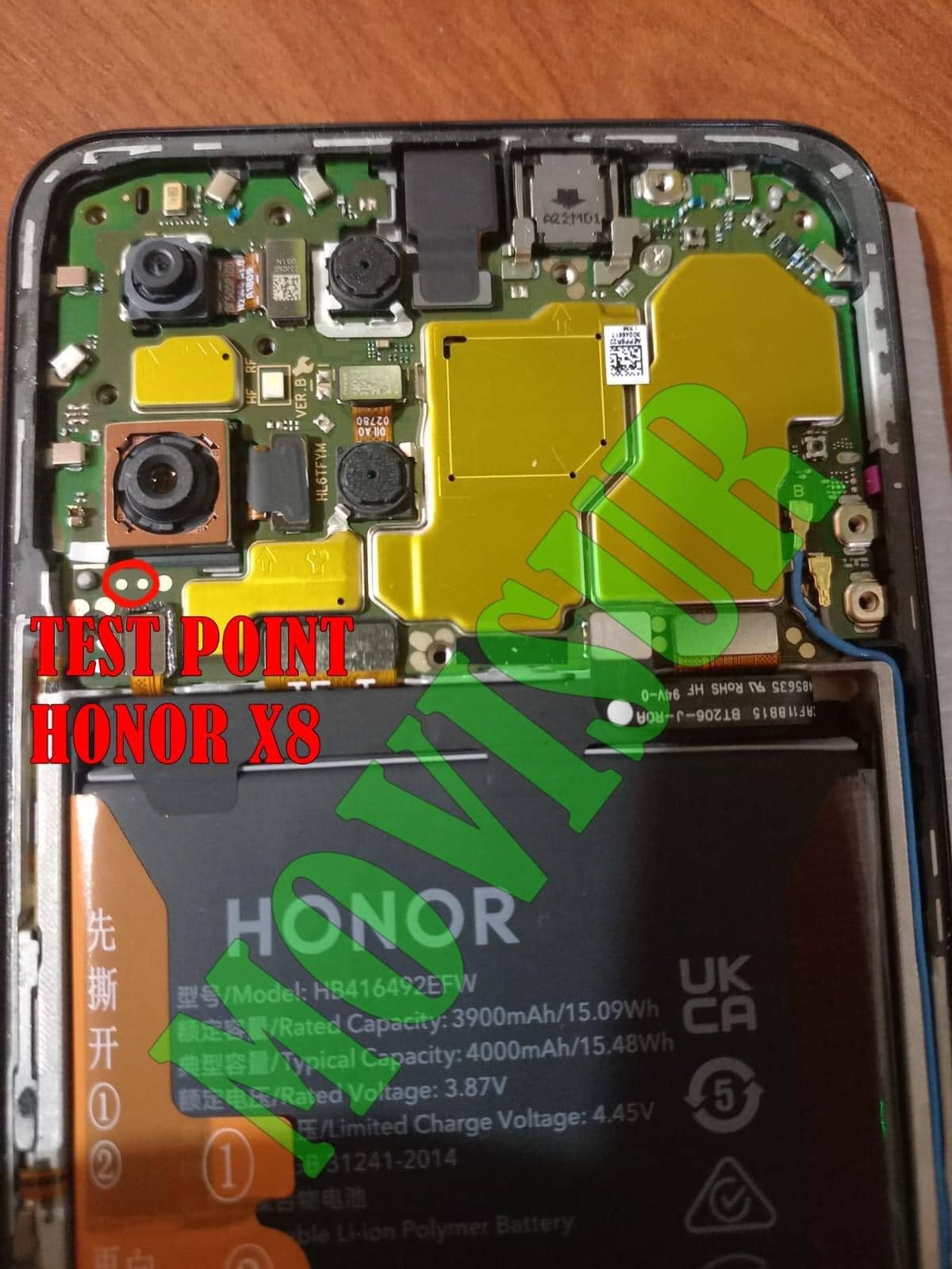 Honor X8 TFY-LXX Testpoint | Test Point UnlockTool