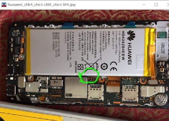 Huawei Che1-L04 | Test Point UnlockTool