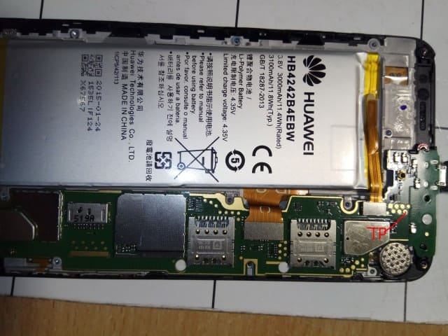 Huawei Che2-L11 | Test Point UnlockTool