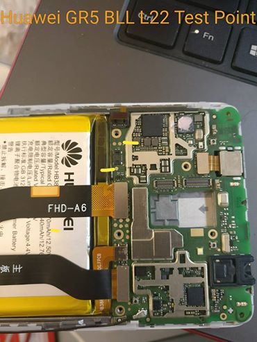 Huawei GR5 BLL-L22 | Test Point UnlockTool