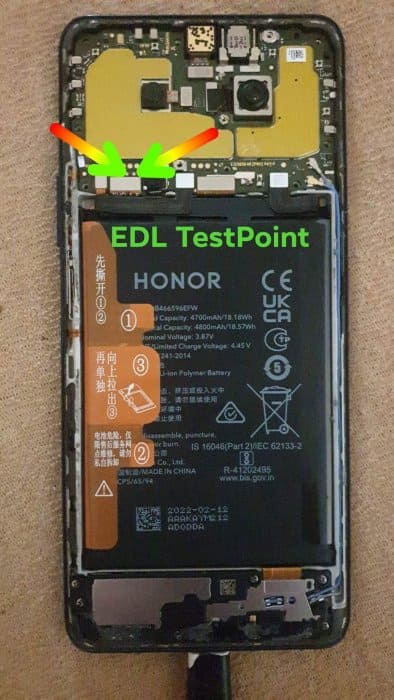 Huawei Honor Magic 4 lite 5G ANY-NX1 | Test Point UnlockTool