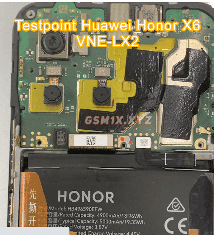 Huawei Honor X6 VNE-LX2 TestPoint | Test Point UnlockTool