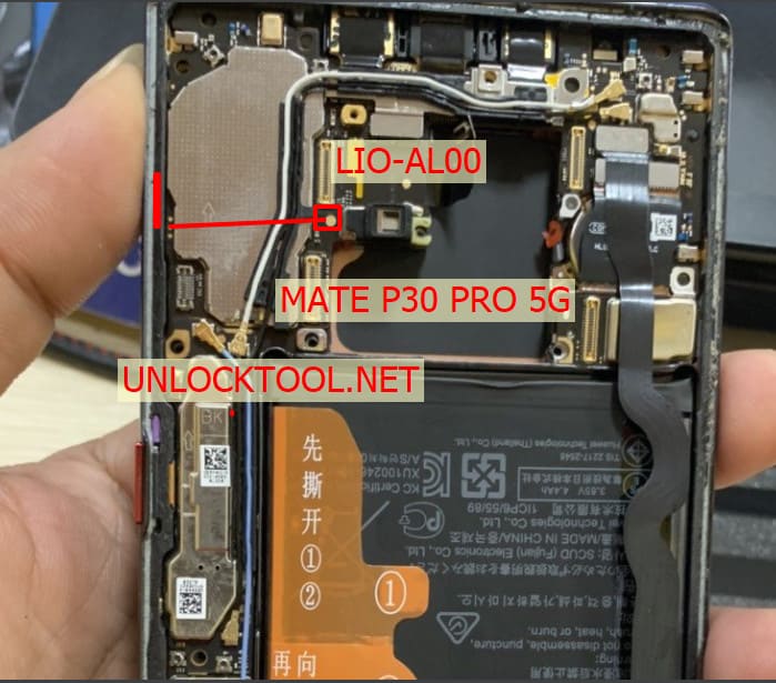 Huawei LIO-AL00 | Test Point UnlockTool