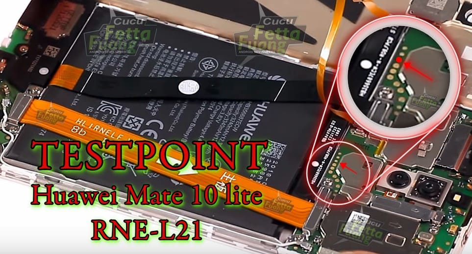 Huawei Mate 10 lite RNE-L21 | Test Point UnlockTool