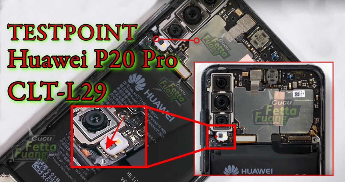 Huawei P20 Pro CLT-L29 | Test Point UnlockTool