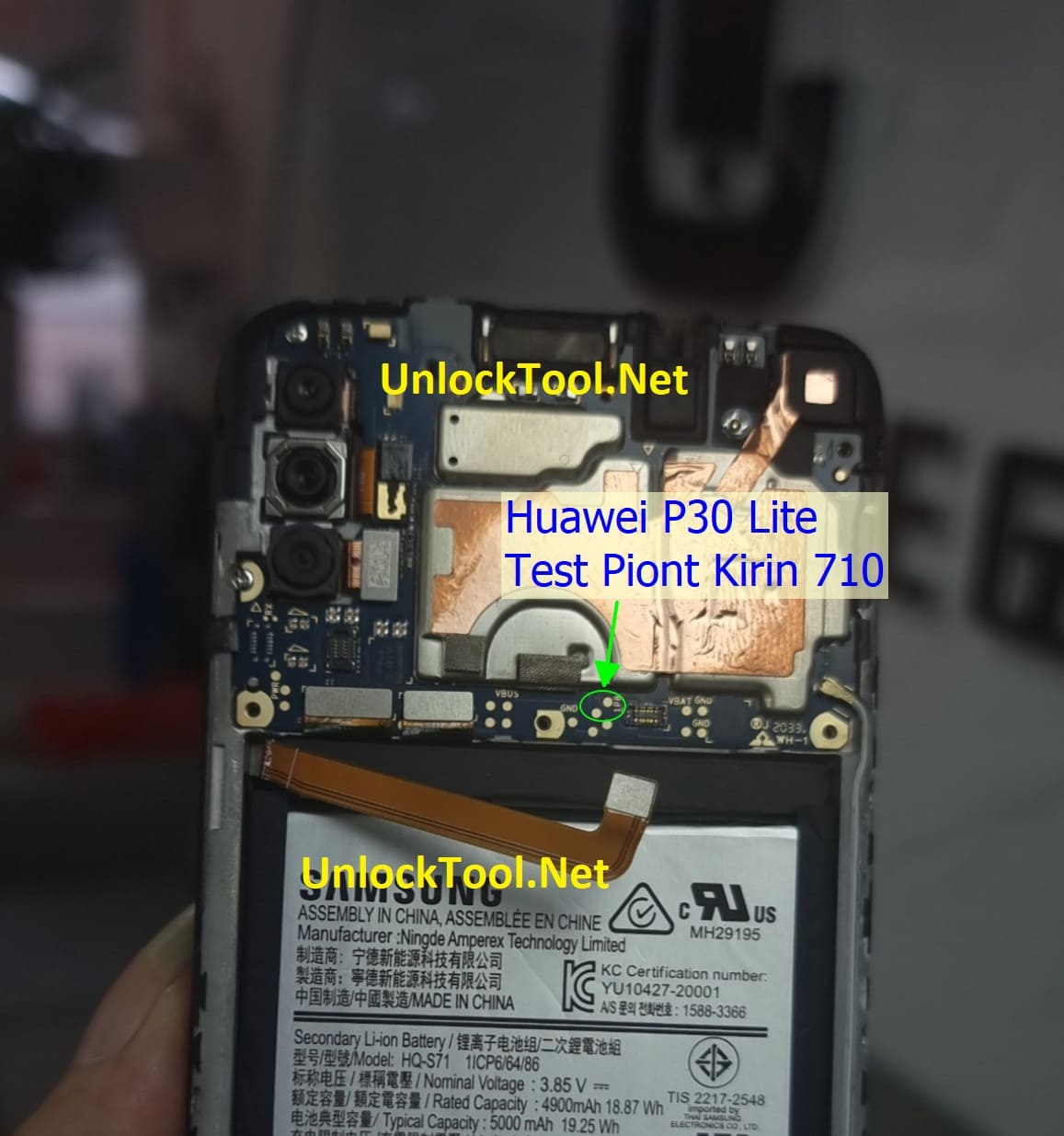 Huawei P30 lite Test Point | Test Point UnlockTool