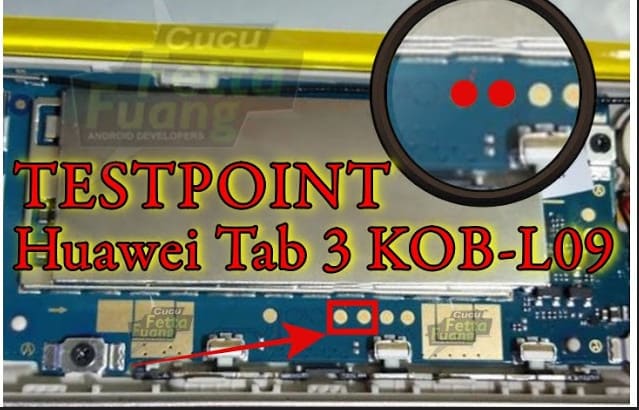 Huawei Tab 3 KOB-l09 | Test Point UnlockTool