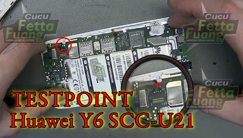 Huawei Y6 SCC-U21 | Test Point UnlockTool