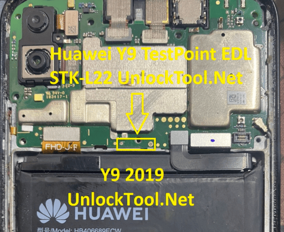 Huawei Y9 2019 STK-L22 STK-AL00 | Test Point UnlockTool