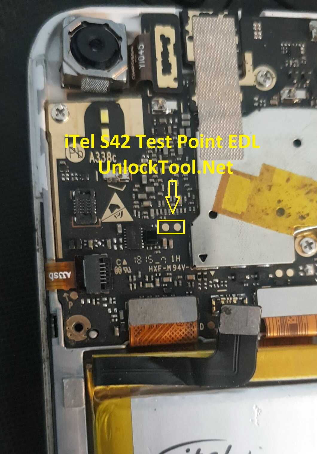 iTel S42 Test Point EDL 9008 | Test Point UnlockTool