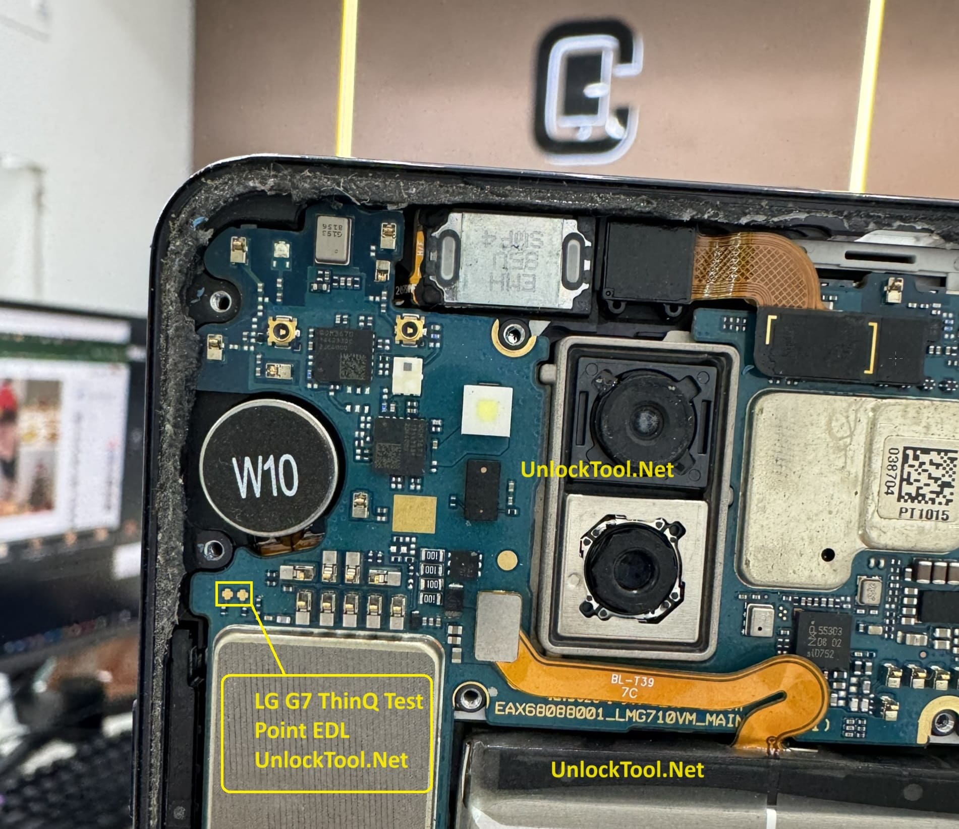 LG G7 ThinQ | Test Point UnlockTool
