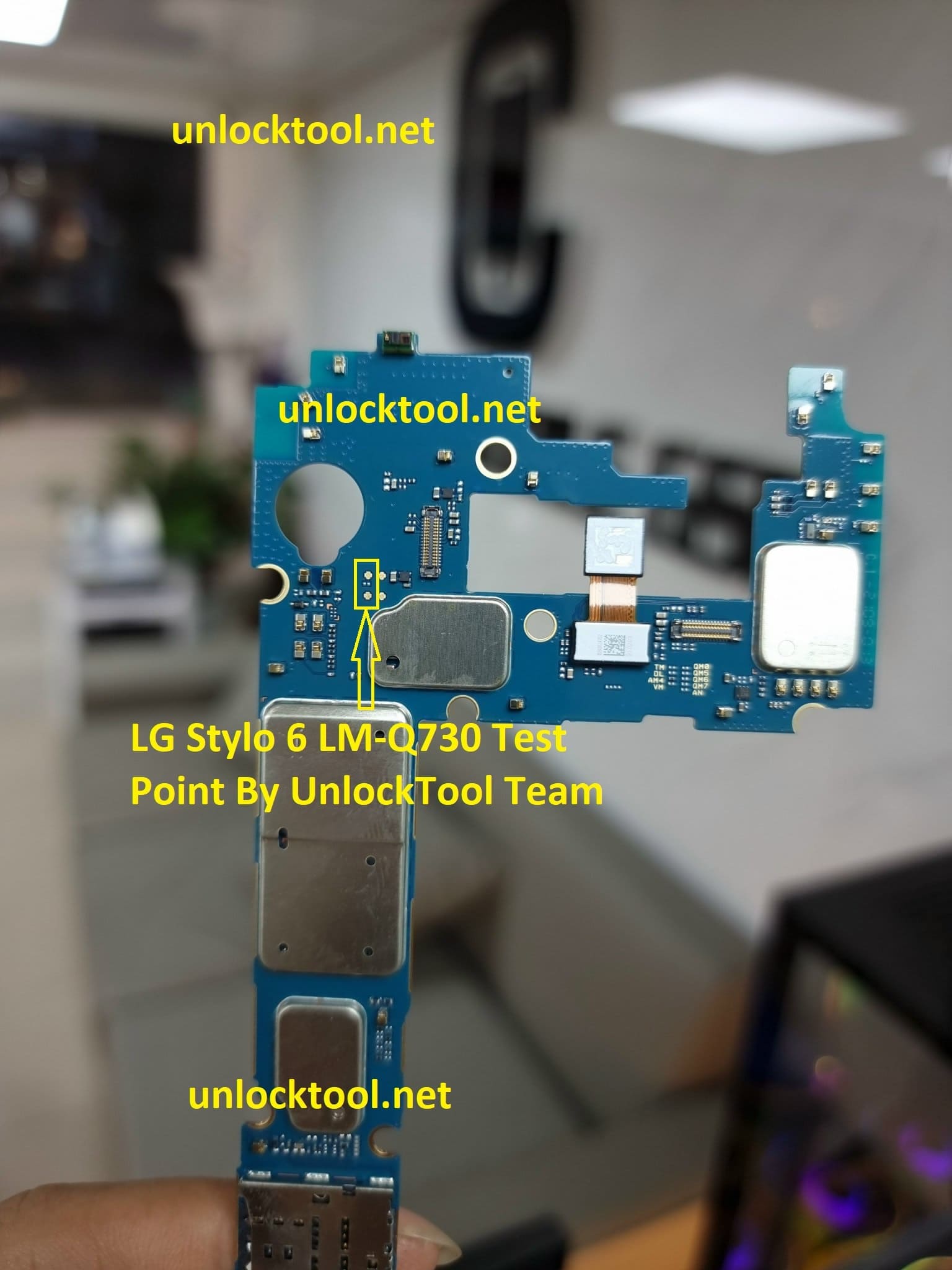 LG Stylo 6 LM-Q730 Test Point | Test Point UnlockTool