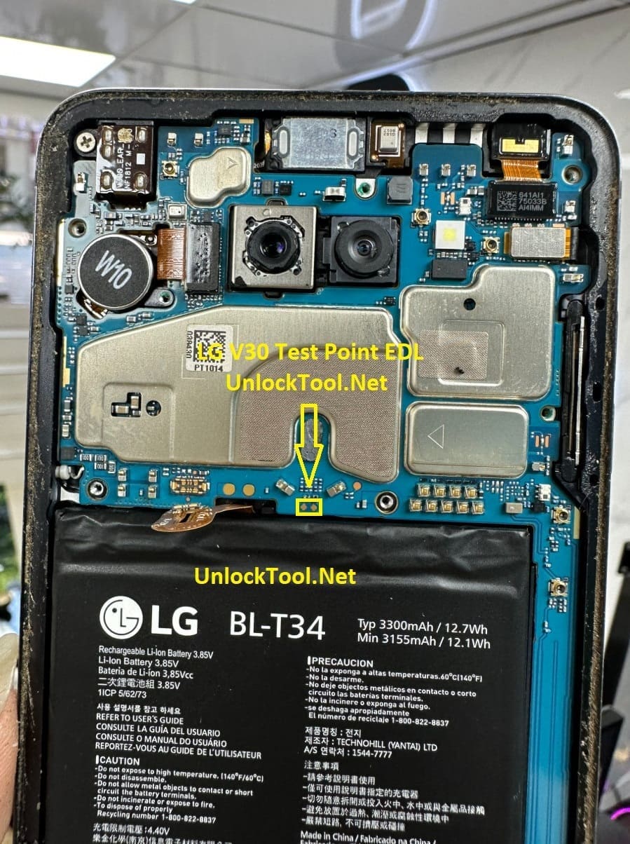 LG V30 Test Point EDL | Test Point UnlockTool