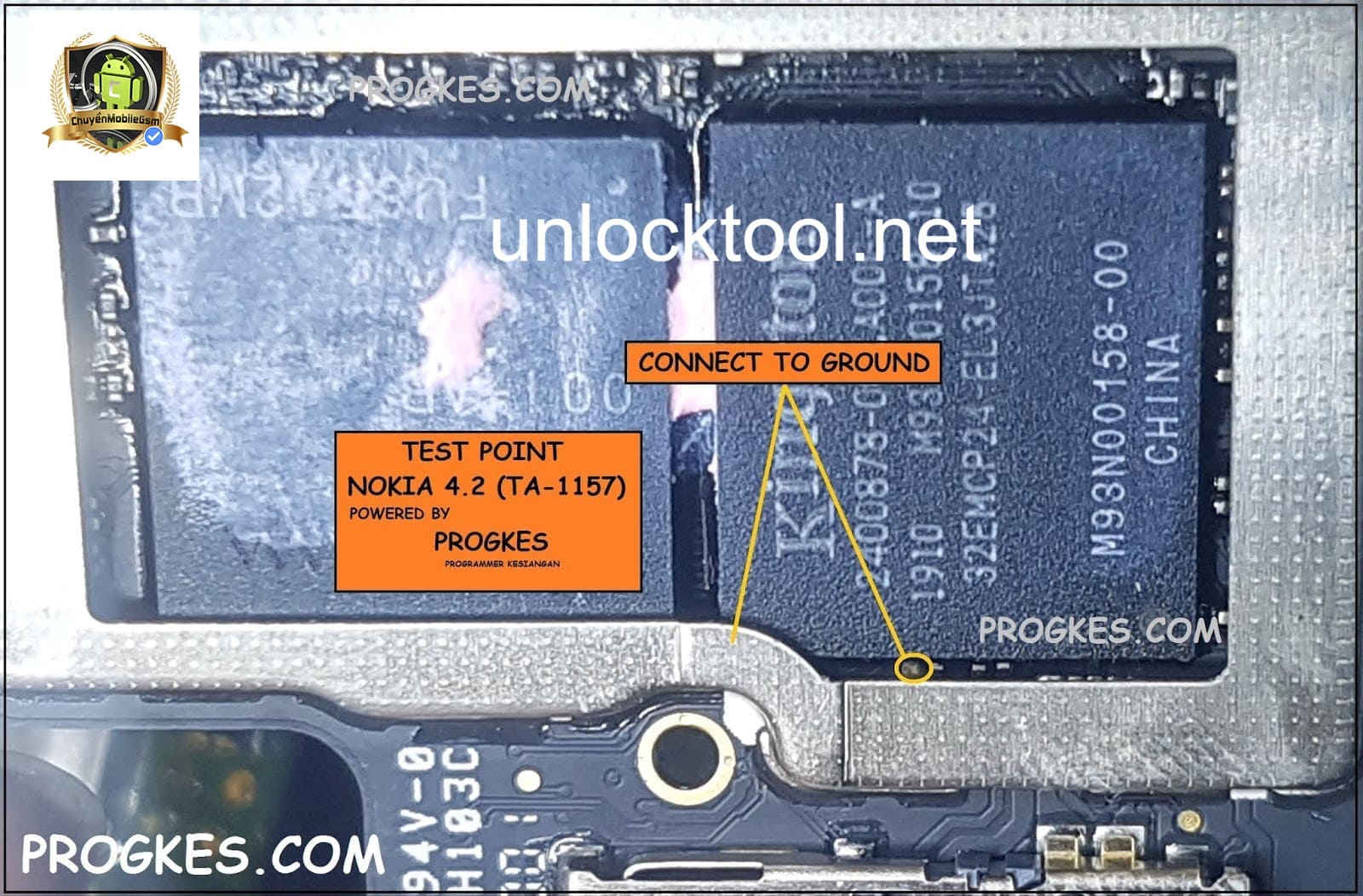 nokia C2 | Test Point UnlockTool