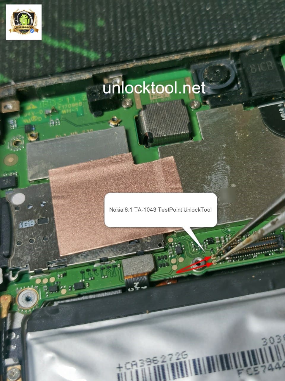 Nokia 8 (TA-1004) | Test Point UnlockTool