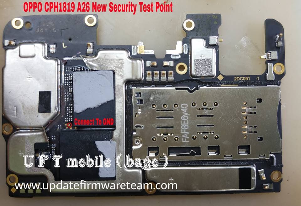 Oppo F7 (CPH1819) | Test Point UnlockTool