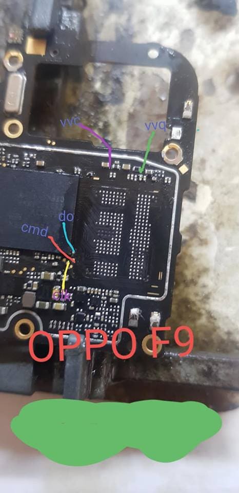 Oppo F9 ISP | Test Point UnlockTool