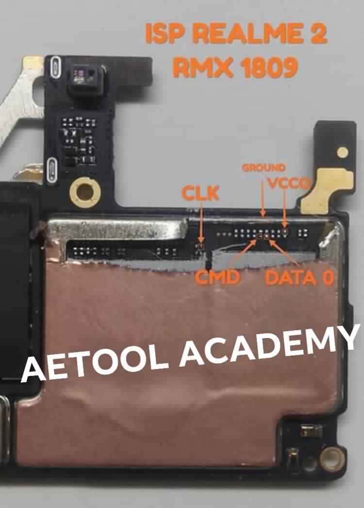 Oppo A3s CPH1803 Pinout | Test Point UnlockTool