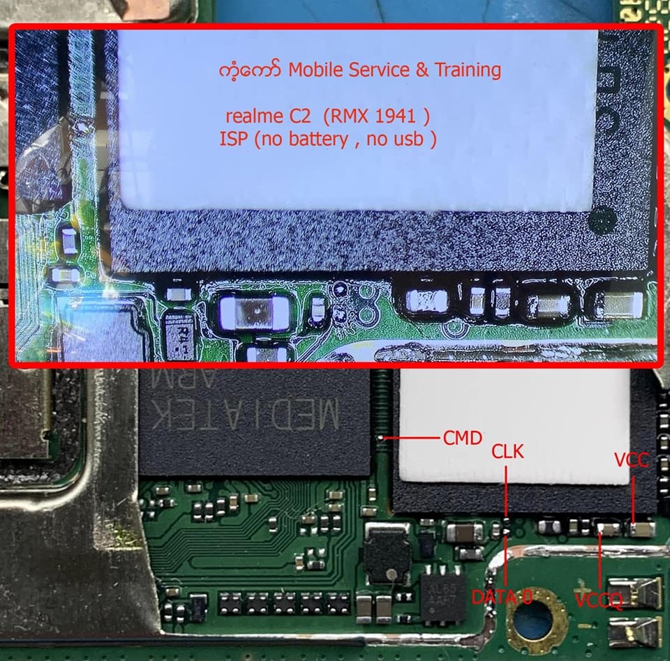 Oppo A3s CPH1803 Pinout | Test Point UnlockTool