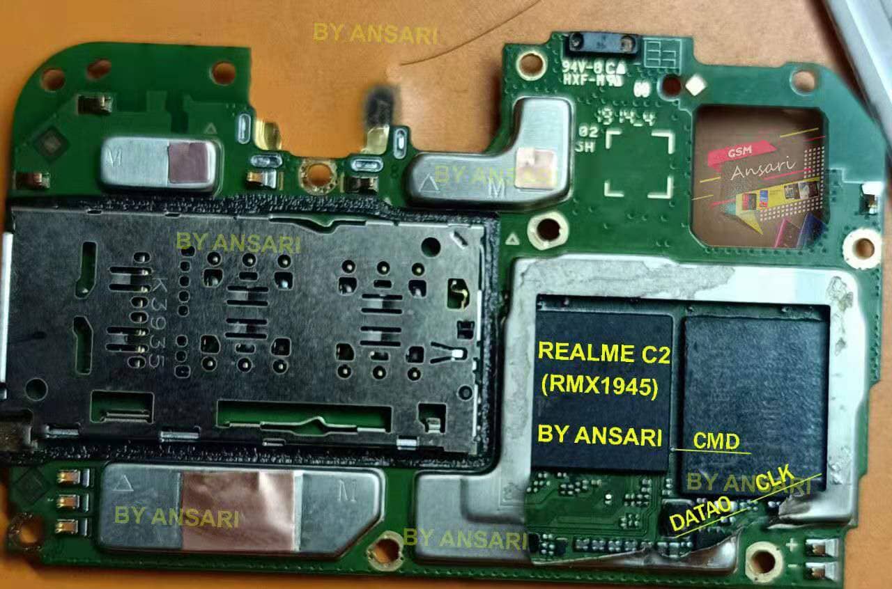 Oppo Realme C2 (RMX1945) ISP | Test Point UnlockTool