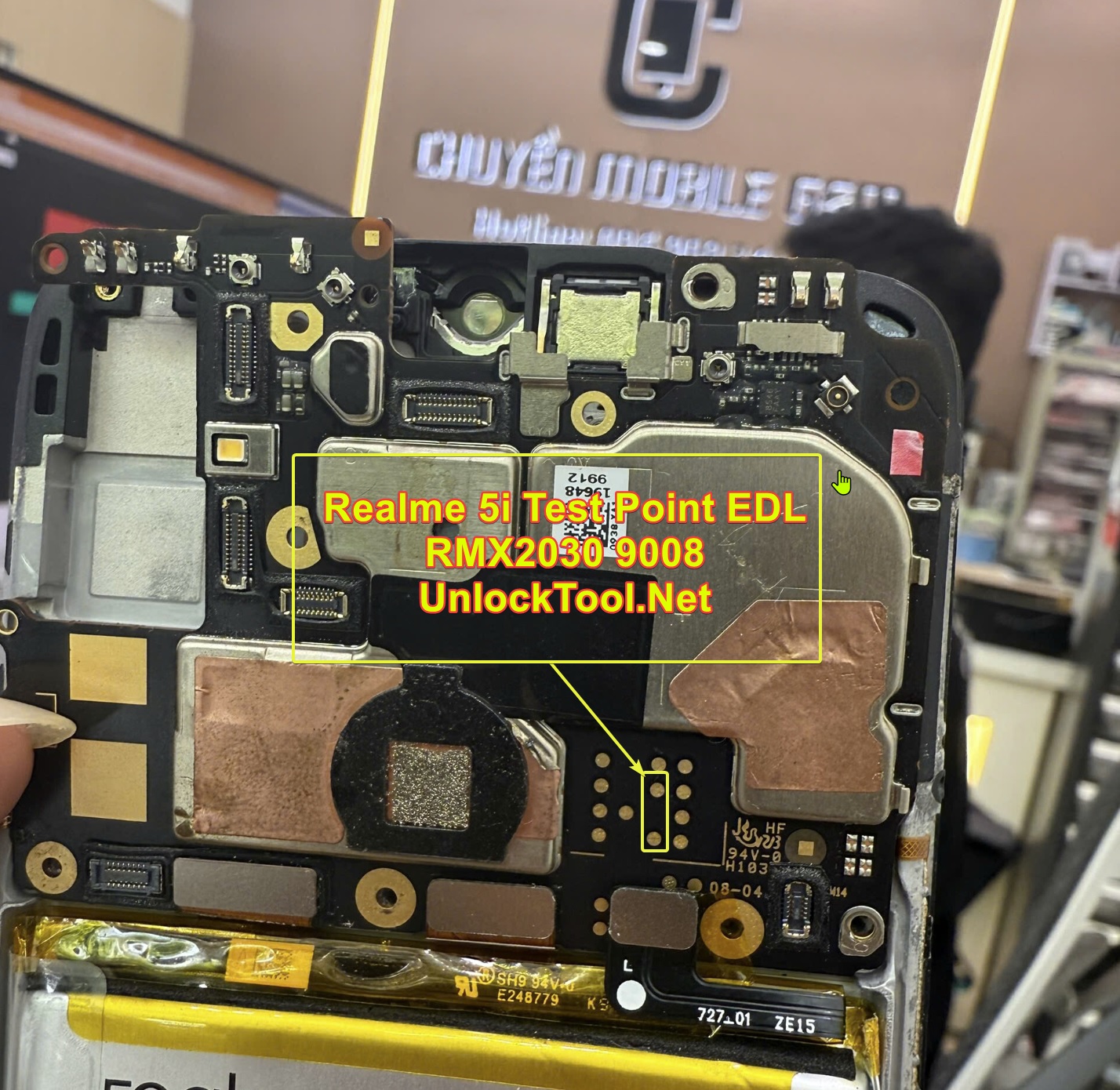 Realme 5i Test Point EDL - Realme 5i 9008 | Test Point UnlockTool