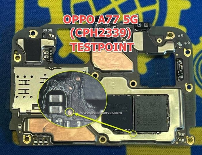 oppo a77 cph2339 | Test Point UnlockTool
