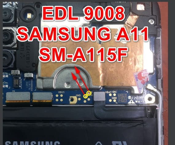 Samsung A15 - A155F-A155M | Test Point UnlockTool