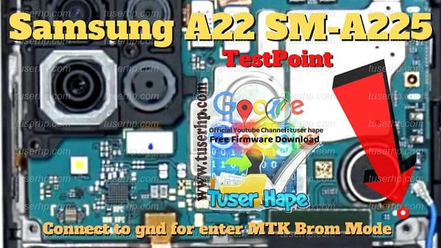 Samsung A15 - A155F-A155M | Test Point UnlockTool