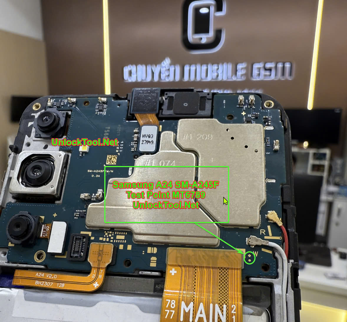 Samsung A16 5G SM-A166 Testpoint Exynos | Test Point UnlockTool