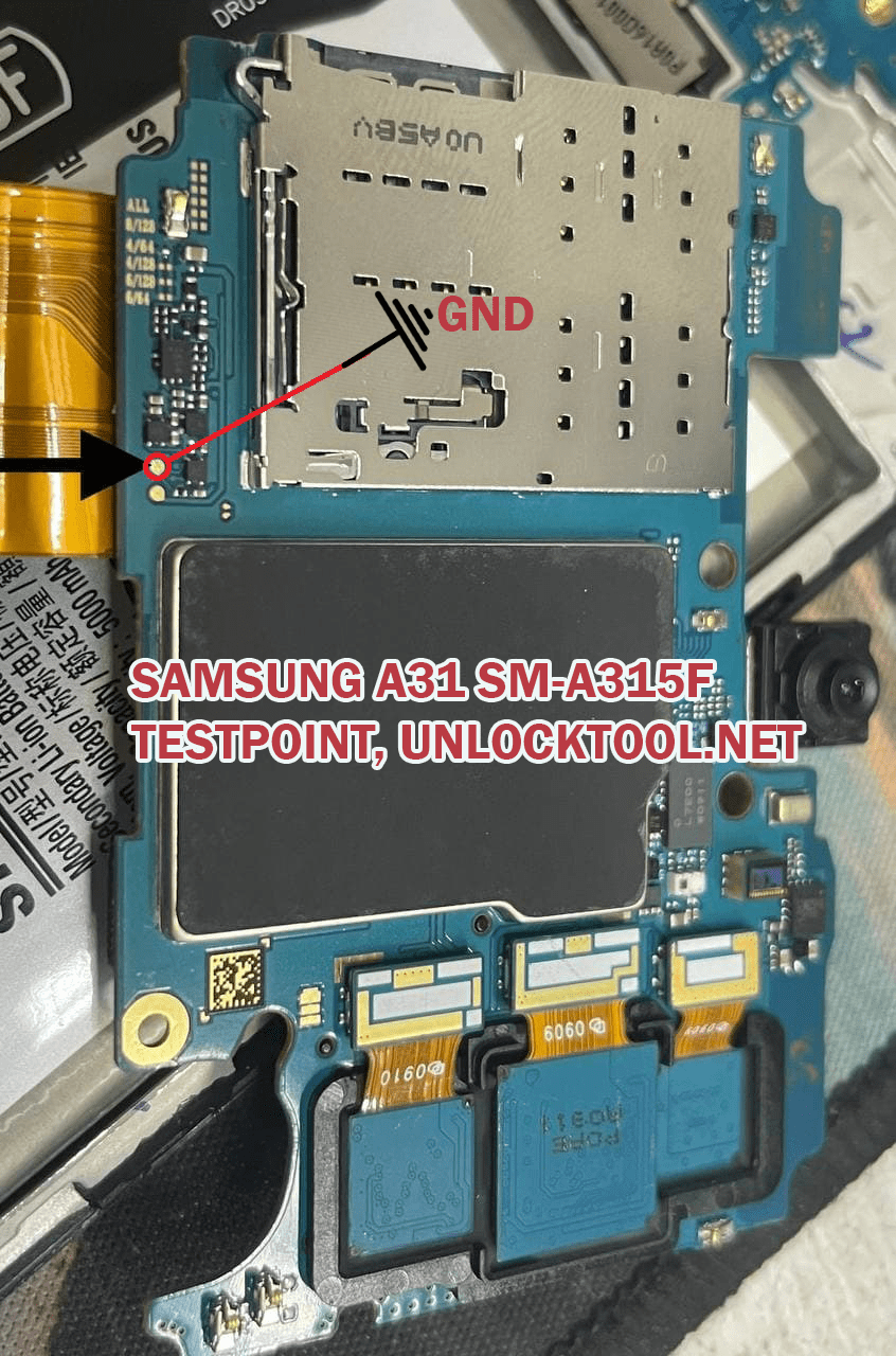 Samsung A15 - A155F-A155M | Test Point UnlockTool