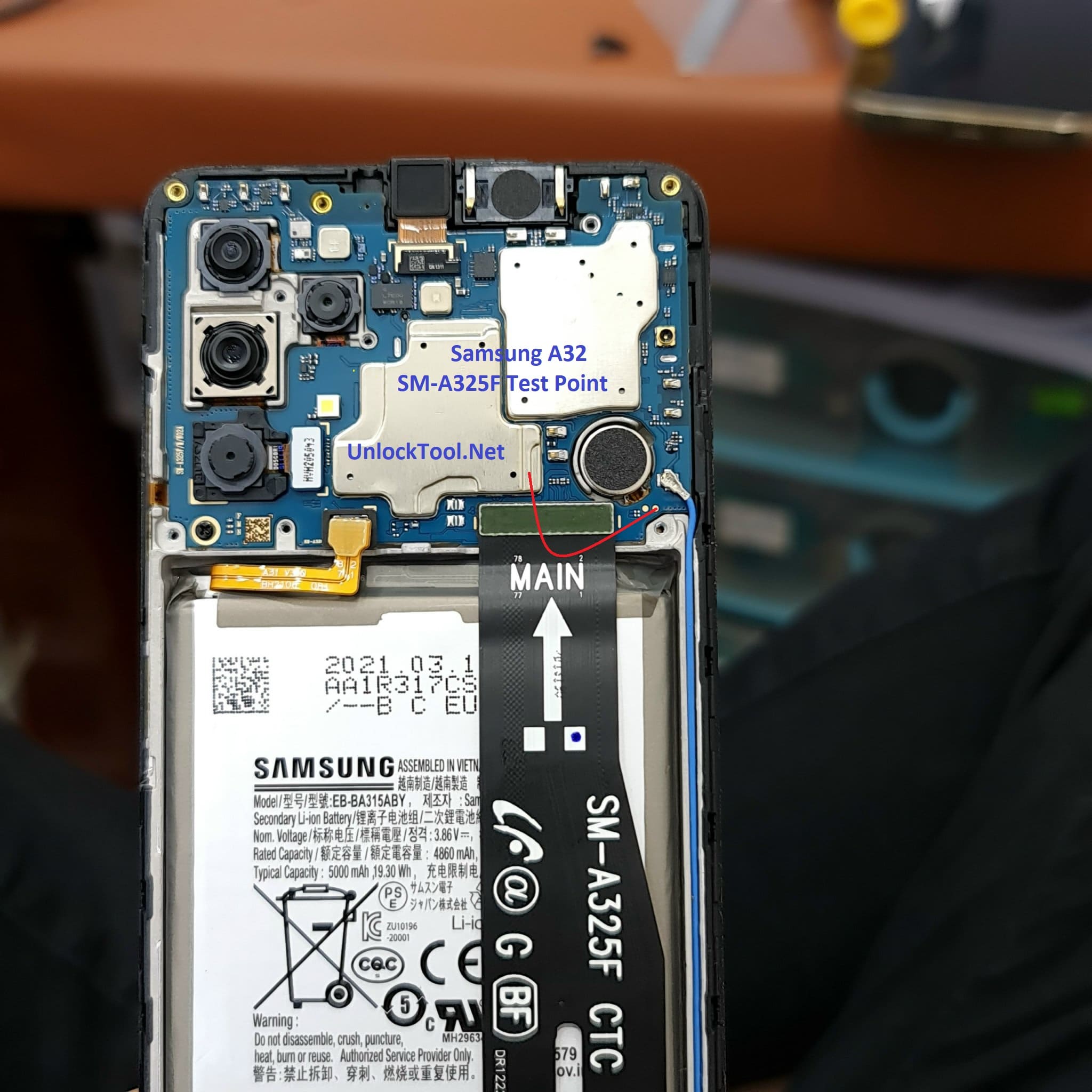 Samsung A16 (SM-A165F) Test Point MT6789 | Test Point UnlockTool