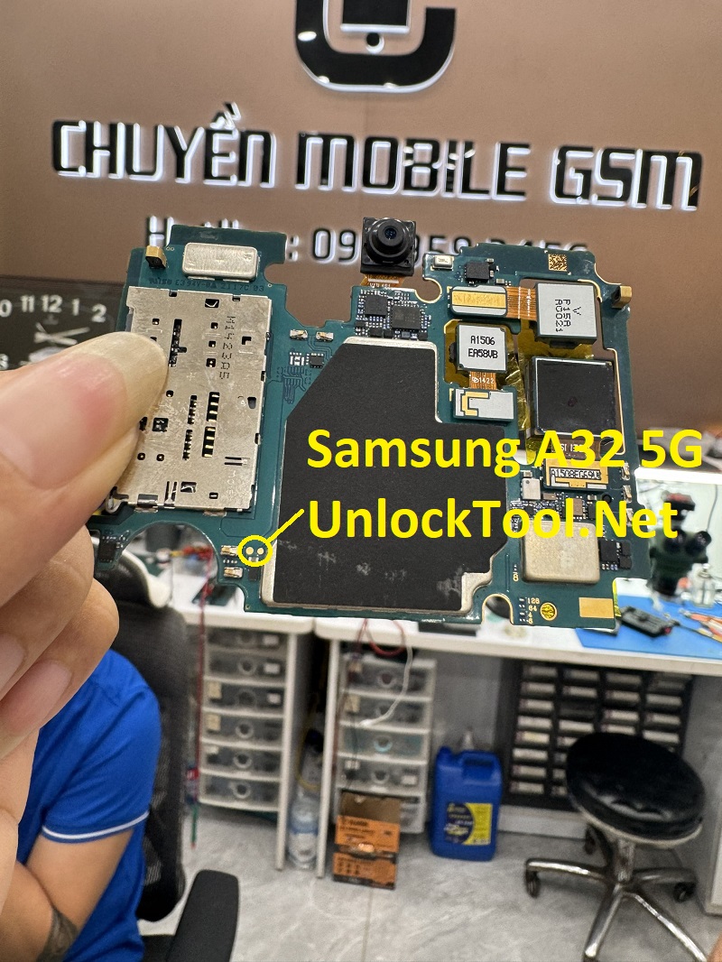 Samsung A15 - A155F-A155M | Test Point UnlockTool
