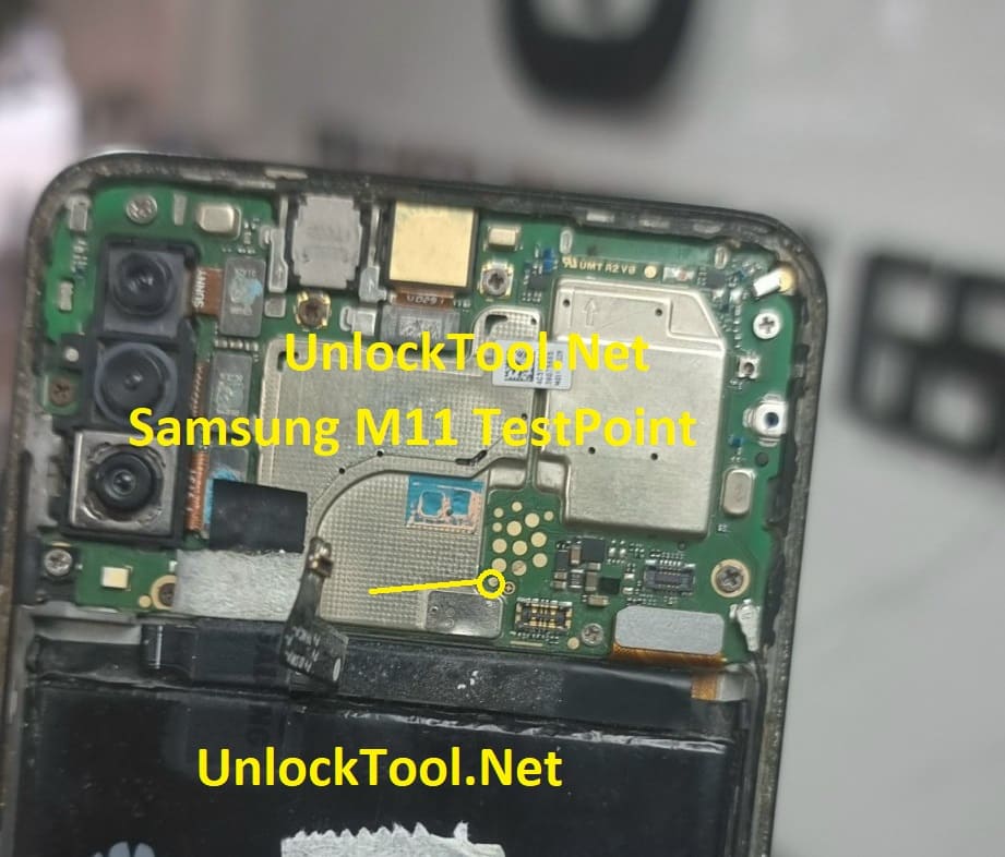 Samsung A20s SM-A207F Test Point EDL | Test Point UnlockTool