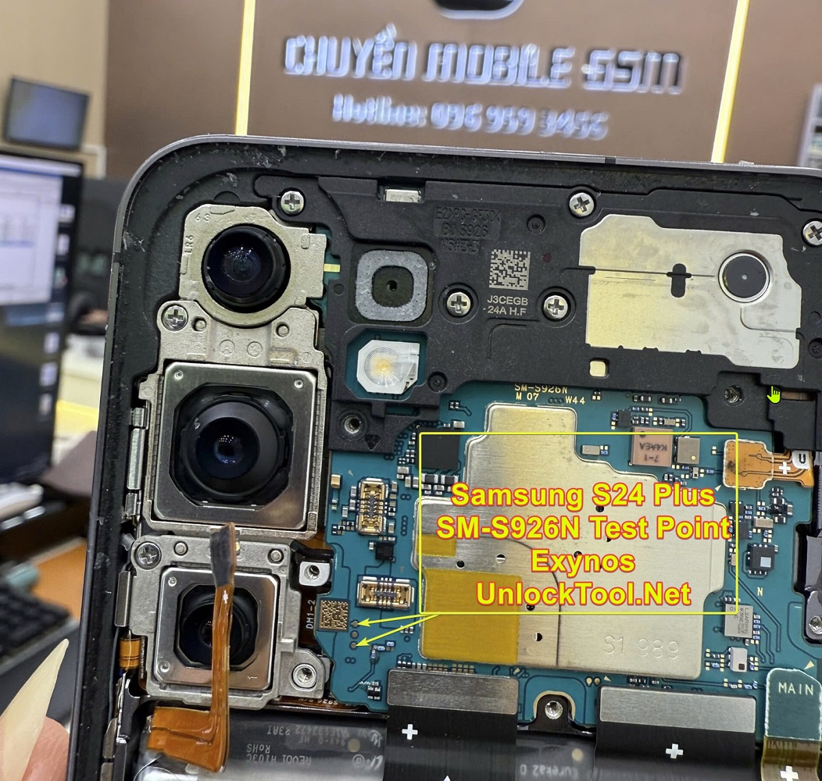 Samsung A15 - A155F-A155M | Test Point UnlockTool