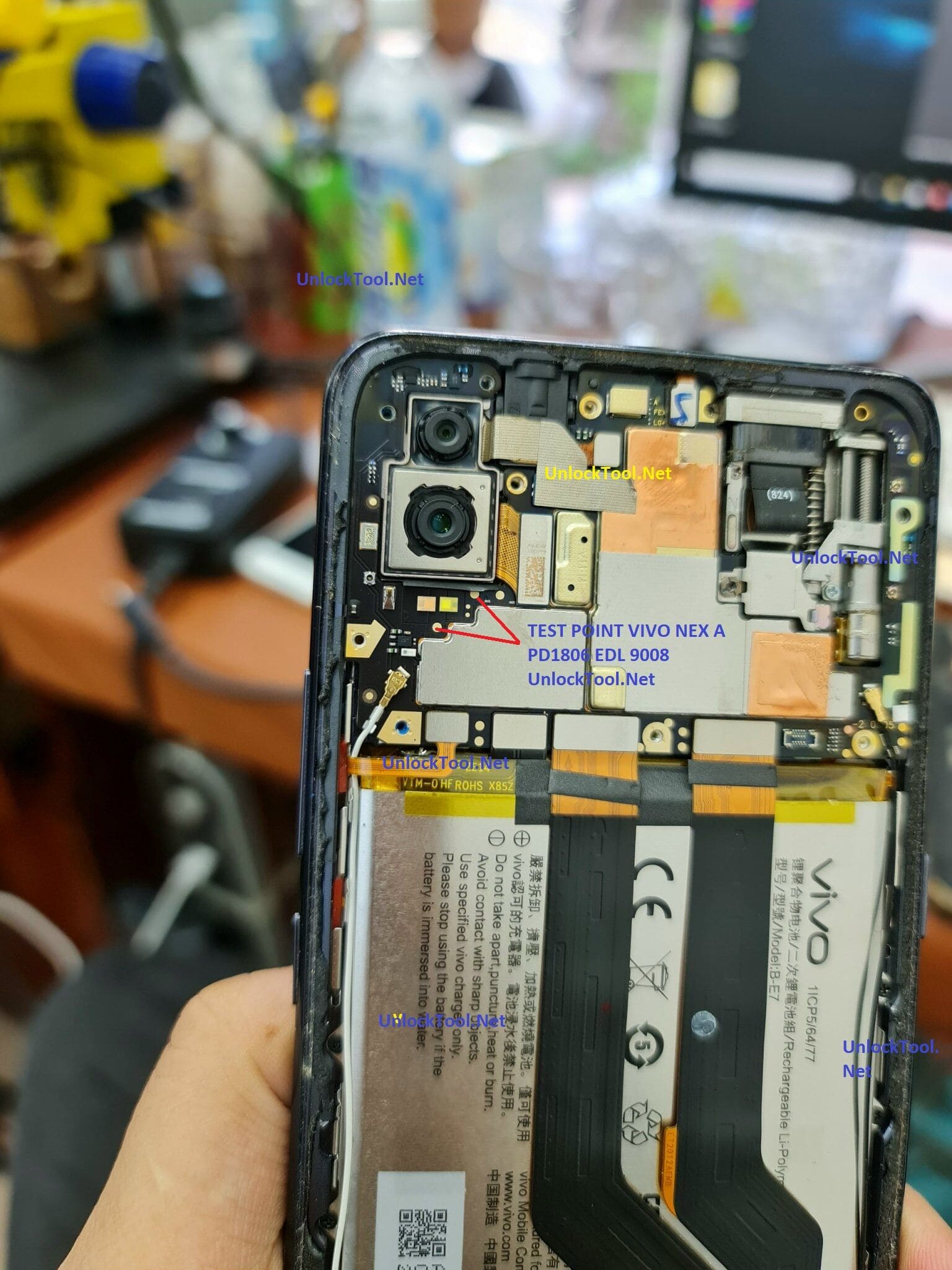 Vivo Nex | Test Point UnlockTool