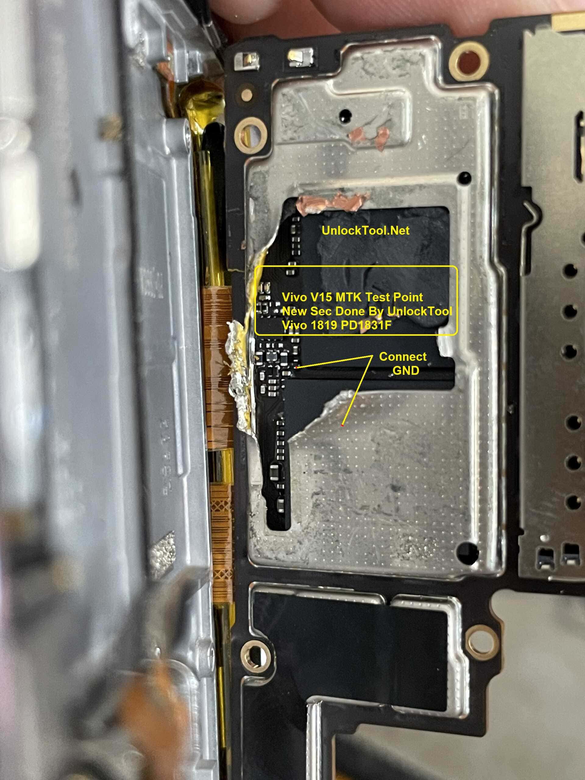Vivo Y91 | Test Point UnlockTool