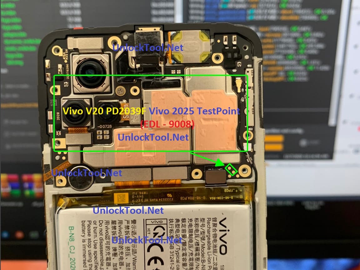 Vivo Y91 | Test Point UnlockTool