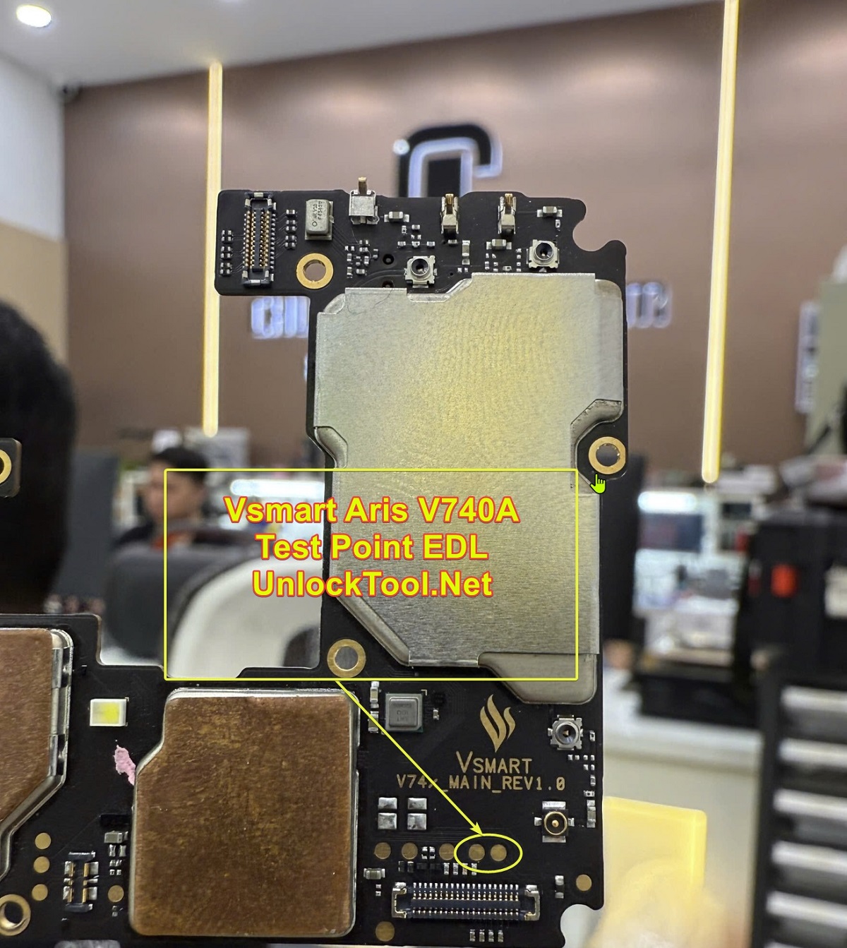 Vsmart Aris V740A Test Point EDL | Test Point UnlockTool