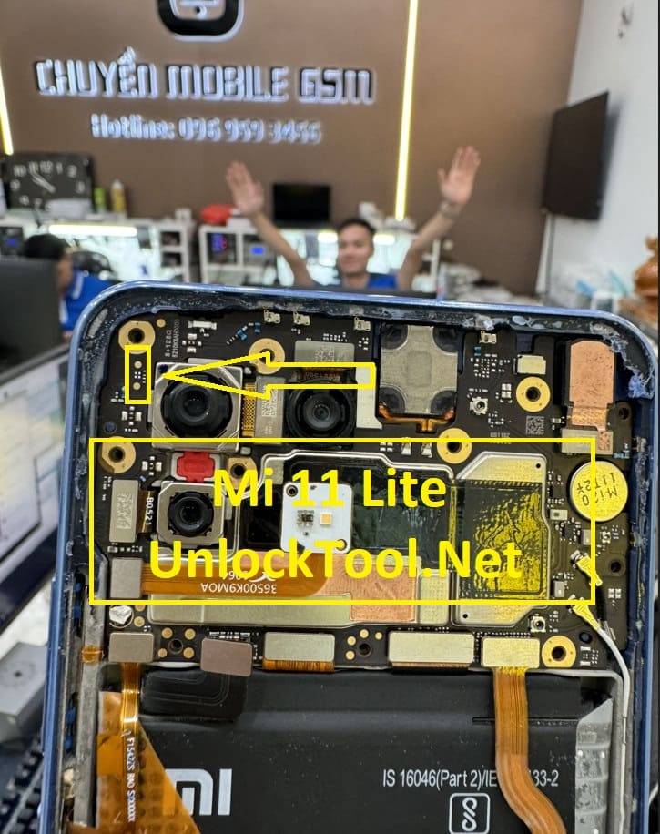 Mi 11 Lite | Test Point UnlockTool