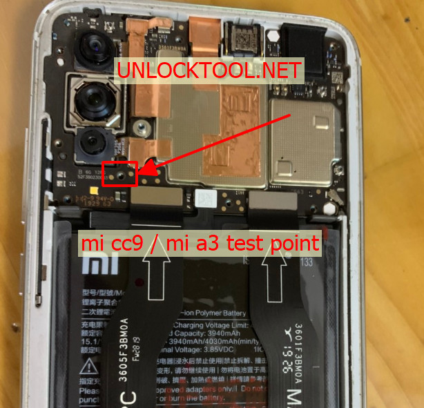 Xiaomi Redmi 9T | Test Point UnlockTool