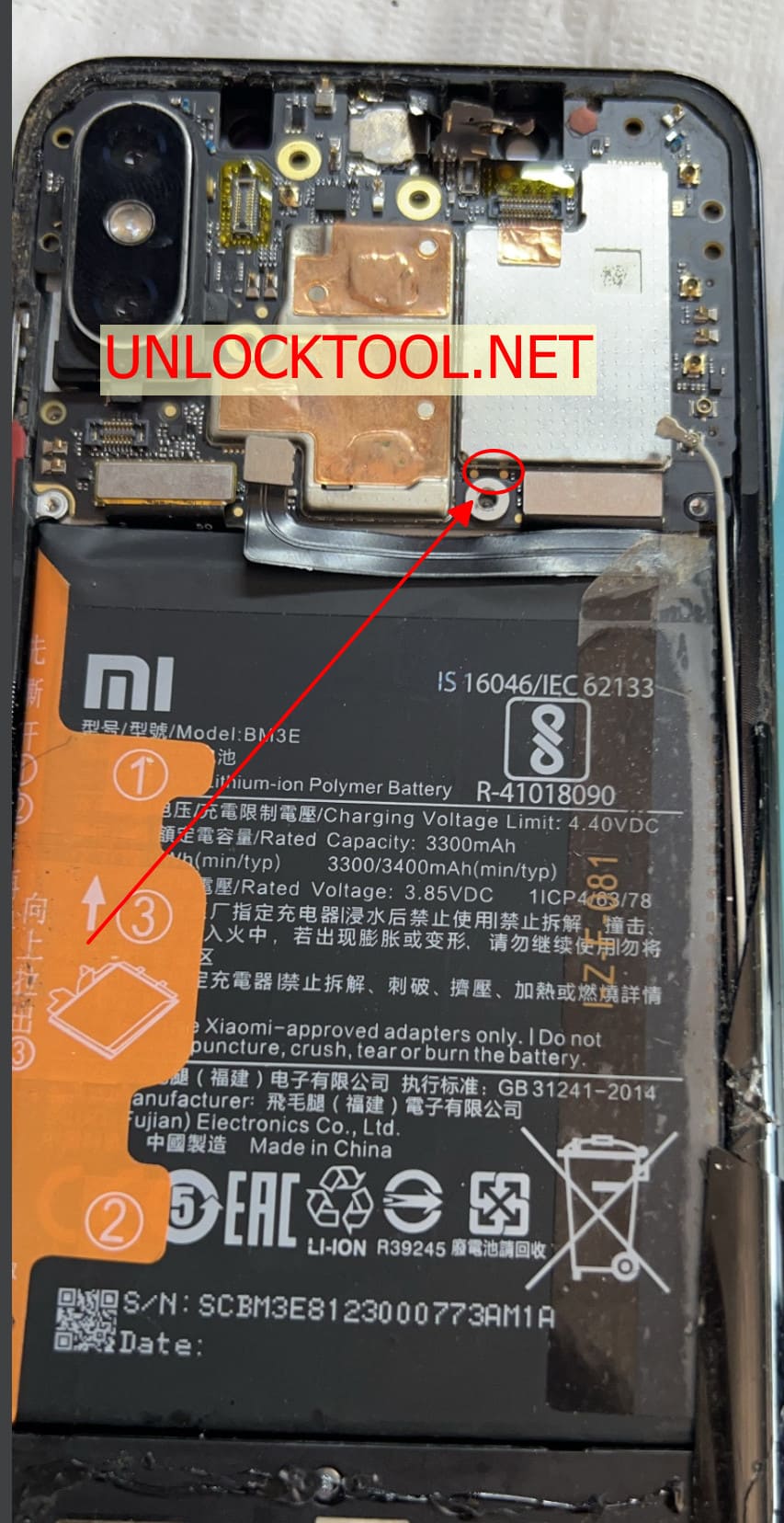 Xiaomi Redmi Note 11(spes) | Test Point UnlockTool