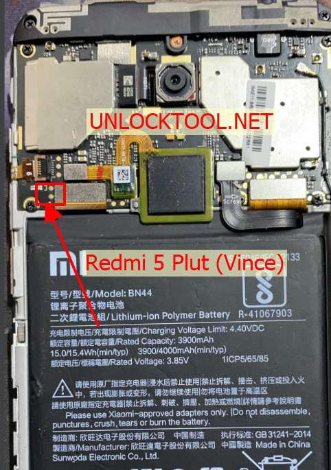 Redmi note 12 4g (tapas) | Test Point UnlockTool